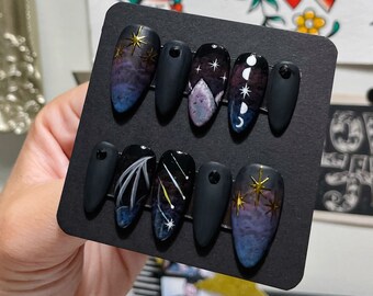 Night Court/ ACOTAR/ ACOMAF Press on Nails - Etsy