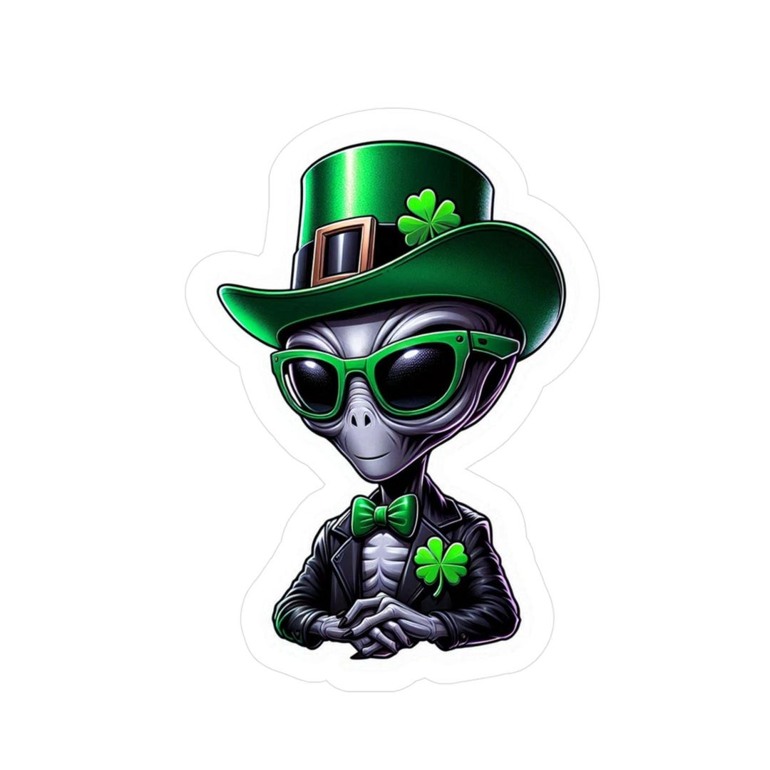 Irish Ganster Alien Vinyl Decals - Etsy
