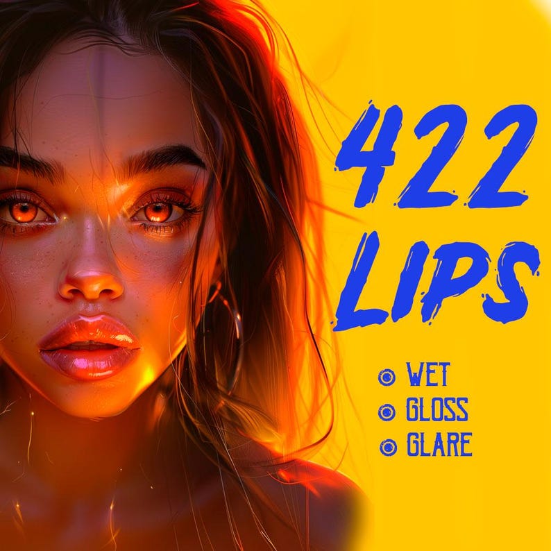 Procreate Brushes: Digital Product Easy Makeup 2.0 for Procreate App Brushes Procreate Stamps - Etsy