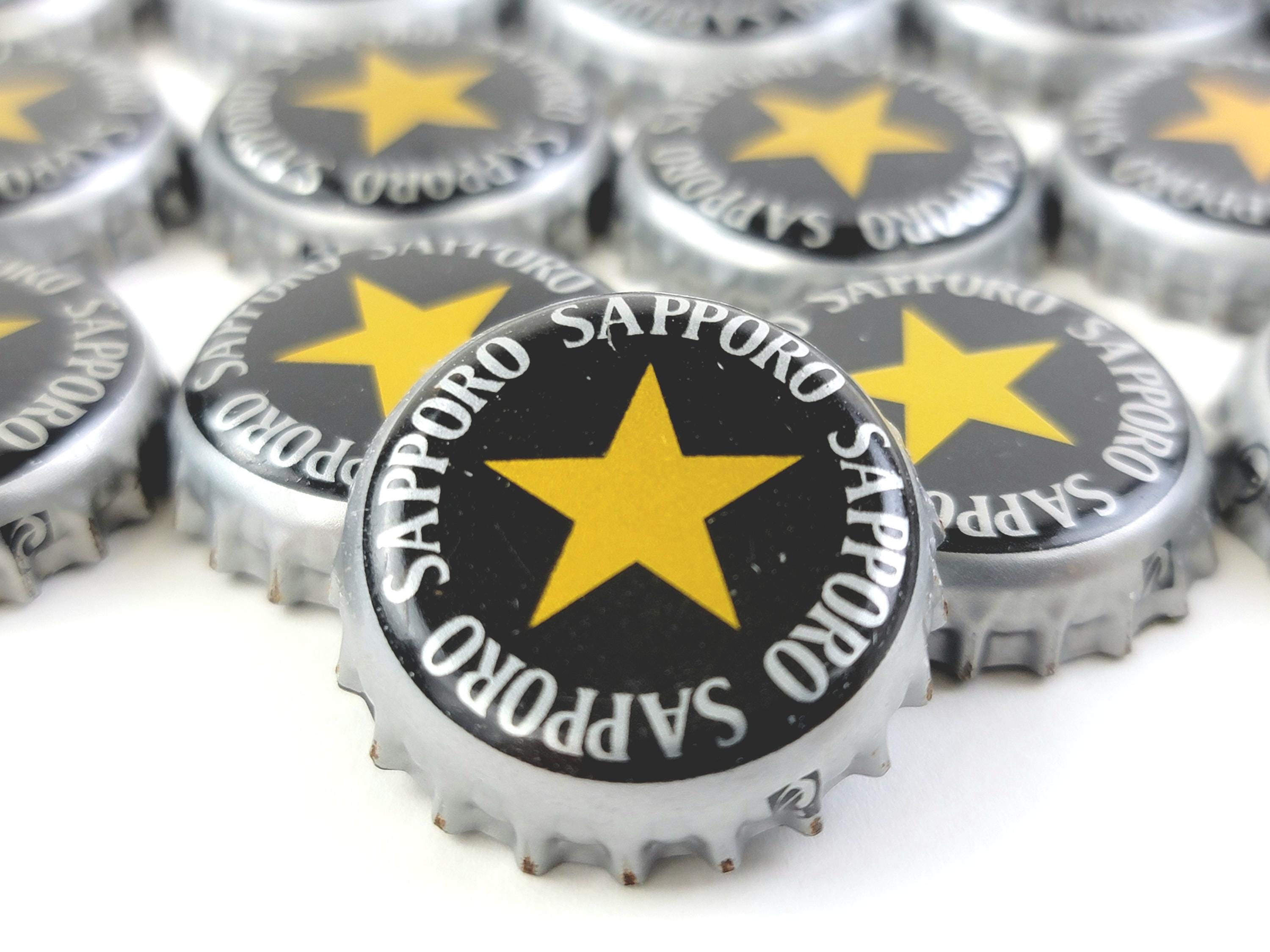 Sapporo Japanese Beer Crown Bottle Caps ~ Lot of 50 Used - Etsy