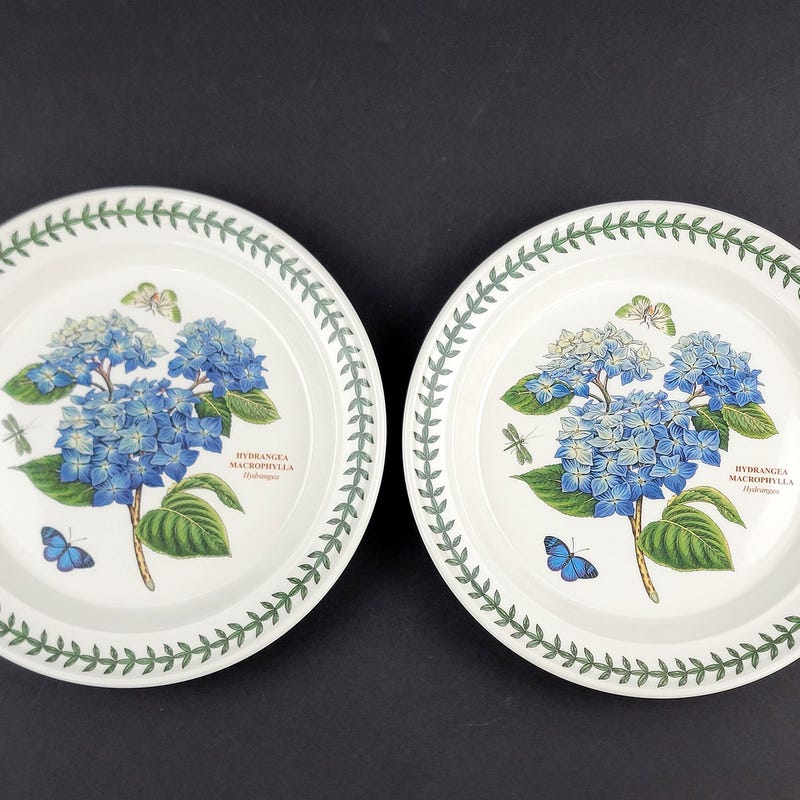 Botanical Plates - Etsy