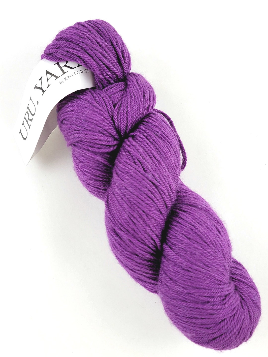 URU Yarn by Knitcrate SILK DK Colorway 'beautyberry' - Etsy