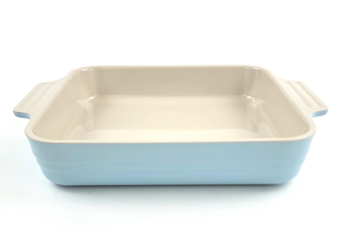Le Creuset Stoneware Square Bake Dish Color ~ SKY BLUE - Etsy