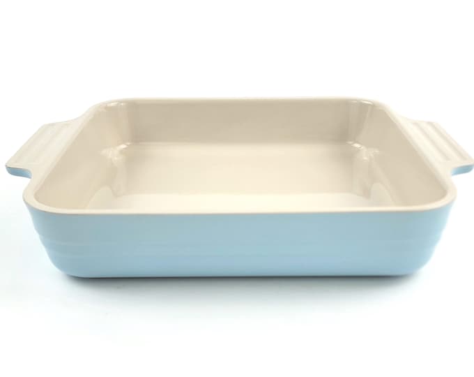Le Creuset Stoneware Square Bake Dish Color ~ SKY BLUE - Etsy