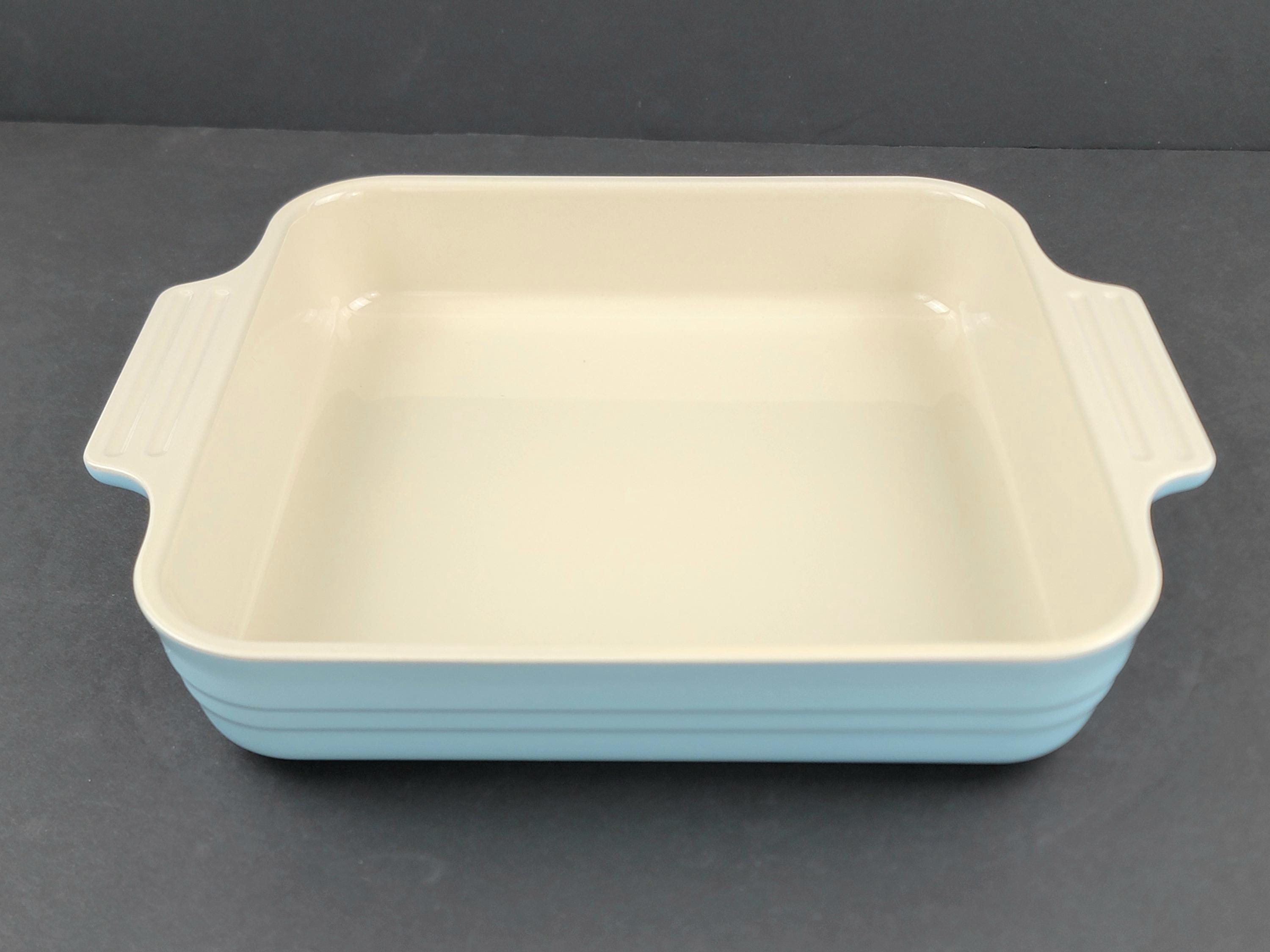 Le Creuset Stoneware Square Bake Dish Color ~ SKY BLUE - Etsy