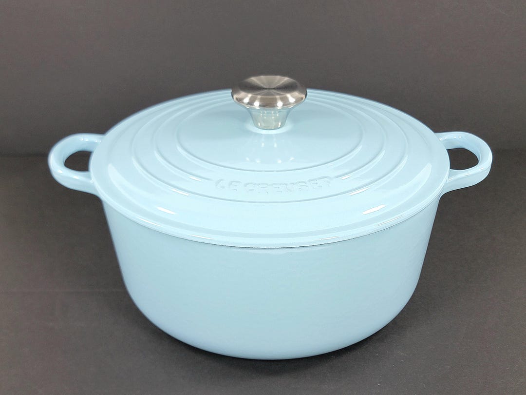 Le Creuset Cast Iron Signature Round Casserole Dutch Oven 5.3L / 5.5qt ...