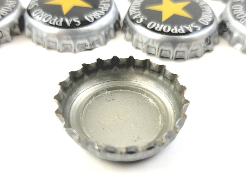 Sapporo Japanese Beer Crown Bottle Caps ~ Lot of 50 Used - Etsy