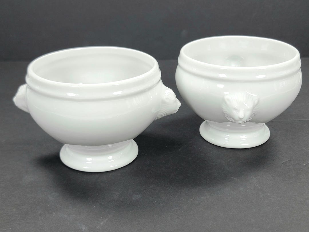 BIA Cordon Bleu Lion Head Soup Bowls Set of 2 - Etsy