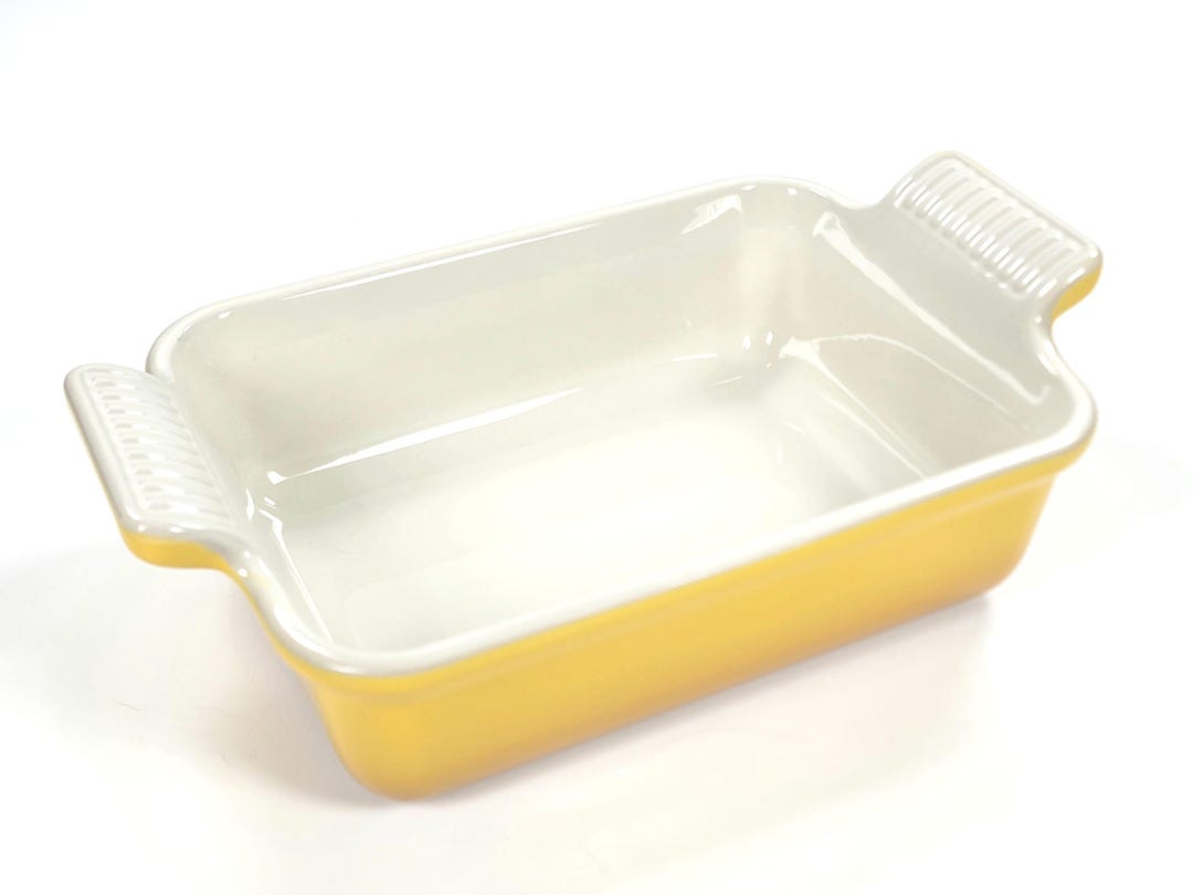 Le Creuset Heritage Stoneware Small Rectangular Bake Dish 19cm / 1.1qt ...
