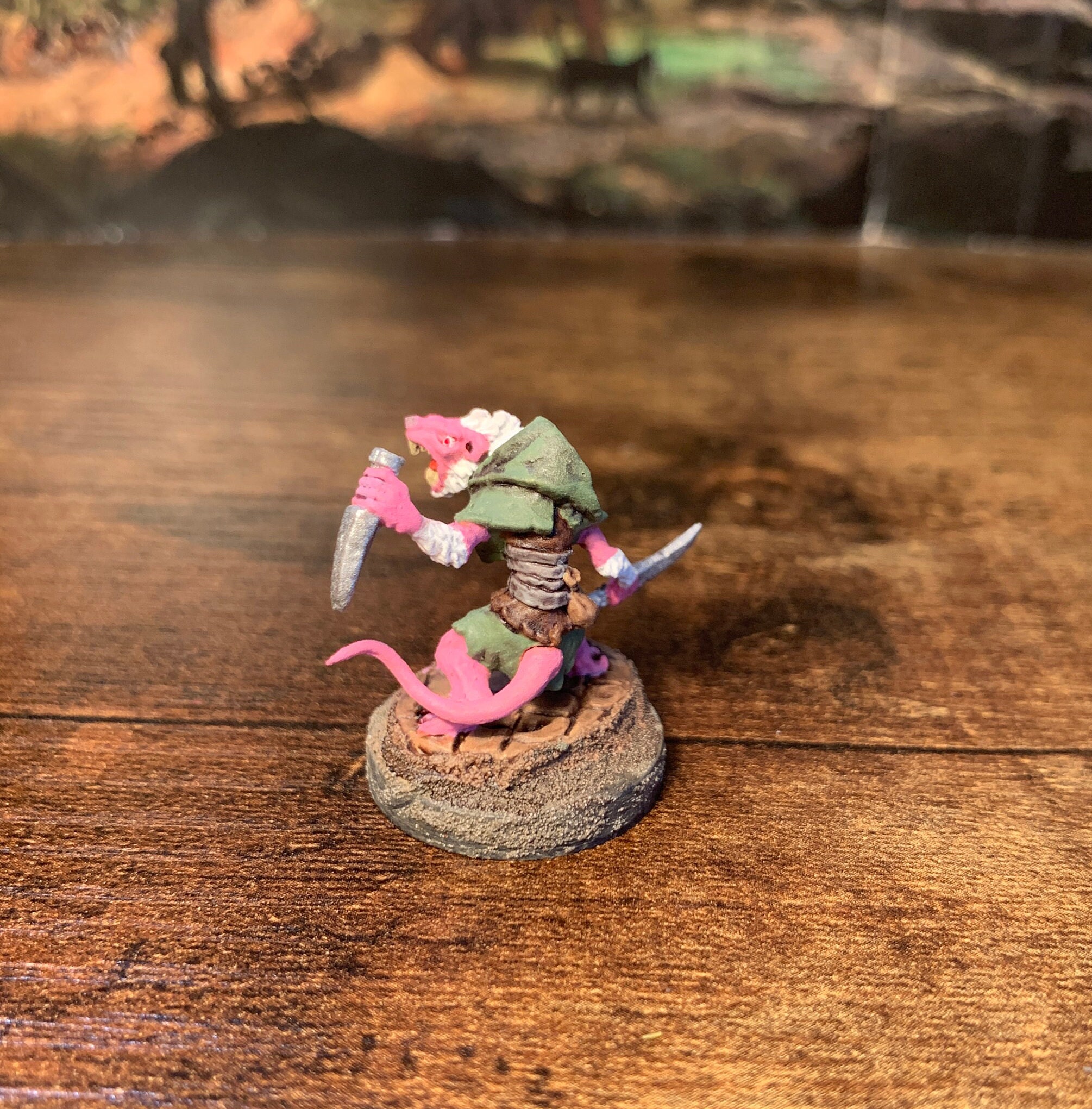 Albino Wererat Monster Miniature / Hand Painted / Dungeons & - Etsy