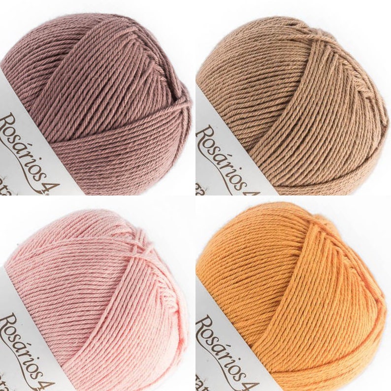 Amigurumi Crochet Yarn 20 Xmulticolor Packs - 100% Cotton Crochet Yarn ...