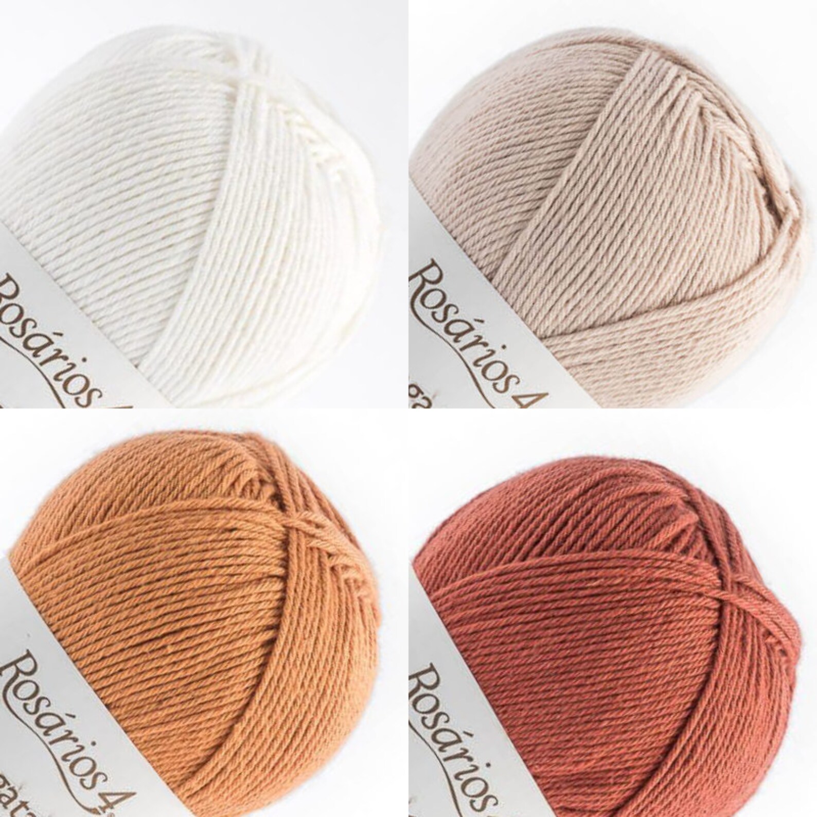 Amigurumi Crochet Yarn 20 Xmulticolor Packs - 100% Cotton Crochet Yarn ...