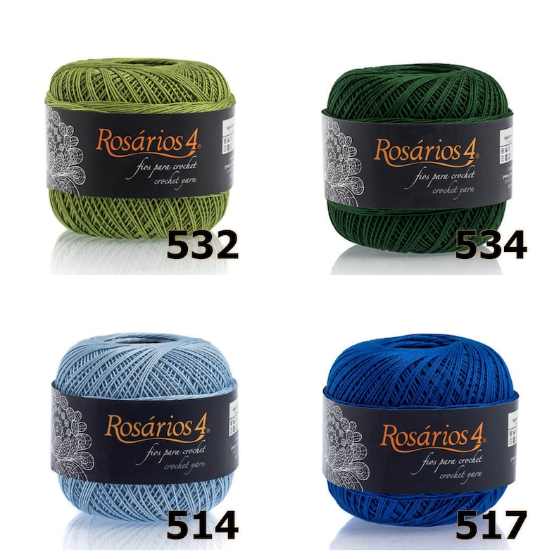 Crochet Yarn Thread Knitting Soft Cotton Mercerized Yarn Ball Thread ...