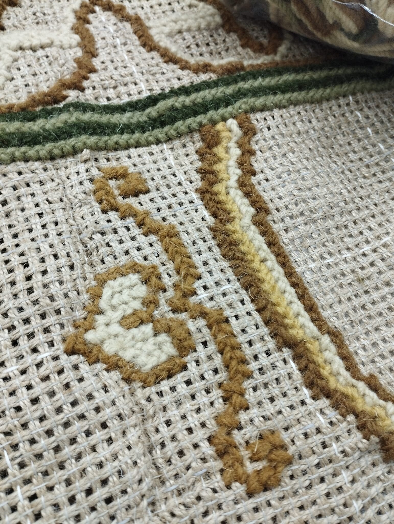 Natural Hessian Jute Burlap Fabric Cloth Mesh, Canvas for Tapestry ...