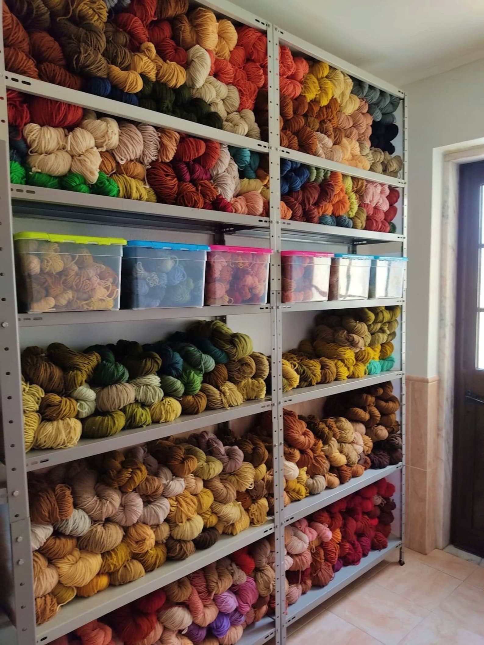 Pure New Wool 150g Skeins - Tapestry Arraiolos Yarn Wool - Rustic Wool ...