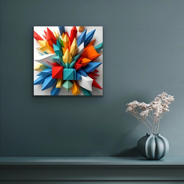 Multi Colored Art - Etsy UK