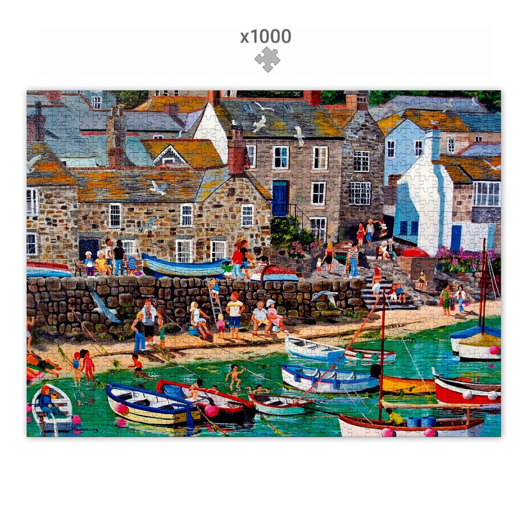 Mousehole 1000 Piece Jigsaw Puzzle Gift for Adults & Family Time ...