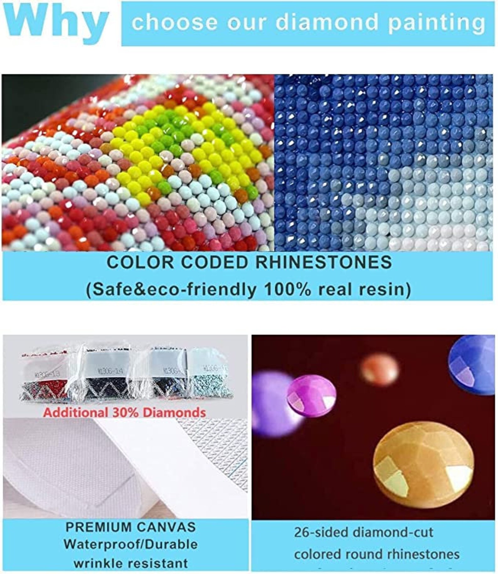 Celestial Sun Moon 3D Look Eid Hand Crafted One of A Kind DIY Gift 5D ...