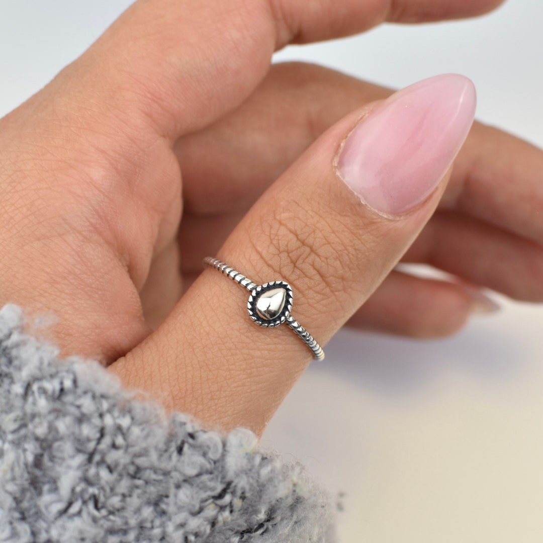 Silver Bali Rings, Thumb Rings for Women, Chic Silver Rings, Silver ...