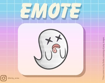 Cute Chibi Spooky/ghost Emote Bundle twitch/discord | Etsy