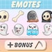 Cute Chibi Spooky/ghost Emote Bundle (twitch/discord) - Etsy