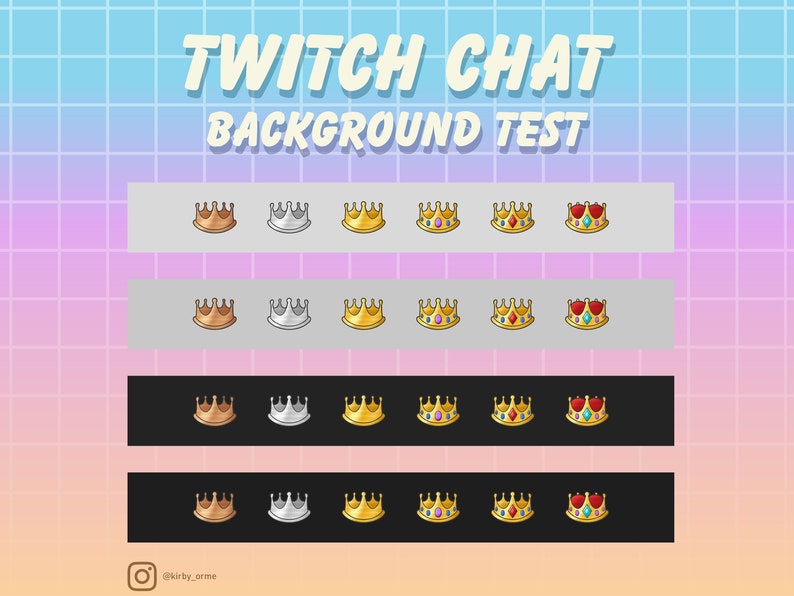 Crown Badge Bundle (twitch/discord) - Etsy