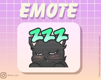Sleepy Anime Emote Twitch Emote Youtube Emote Discord Emote Community ...