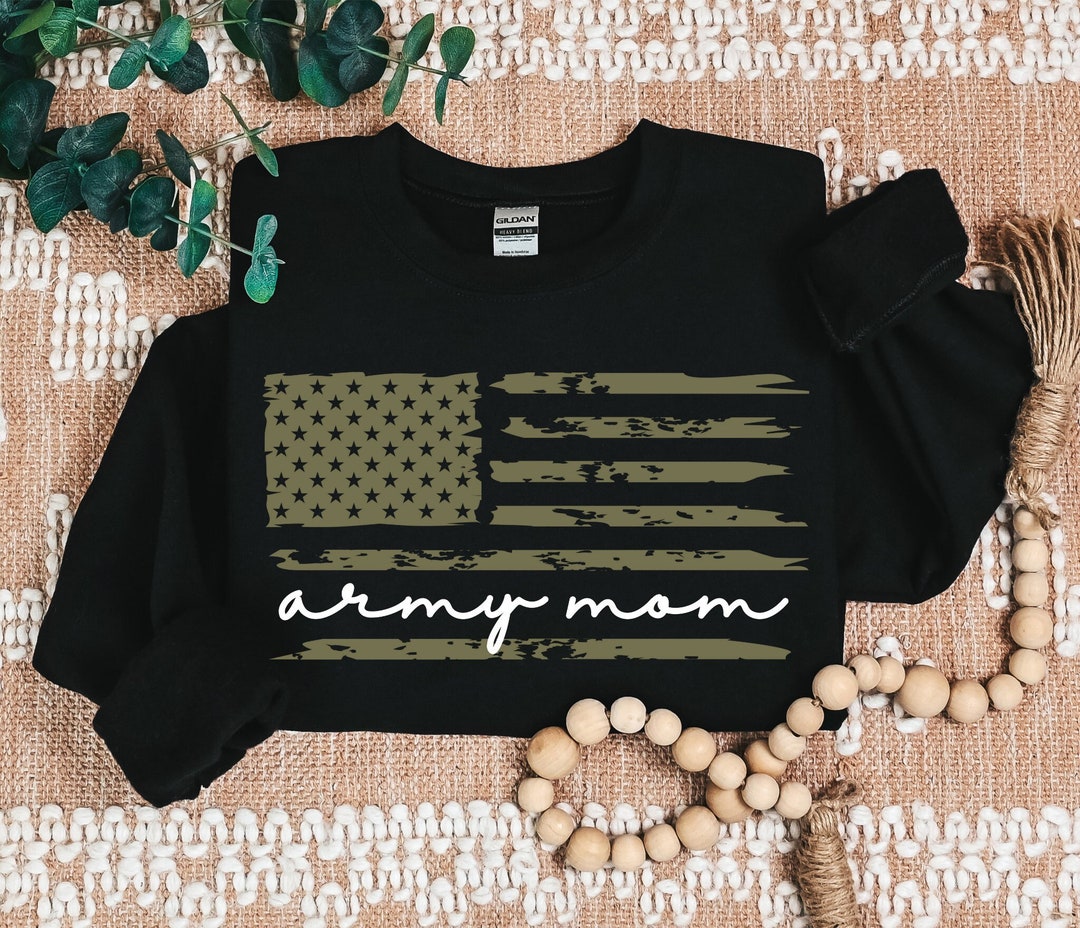 Proud Army Mom Sweatshirt, Military Mom Sweatshirt, Army Mom Shirt ...