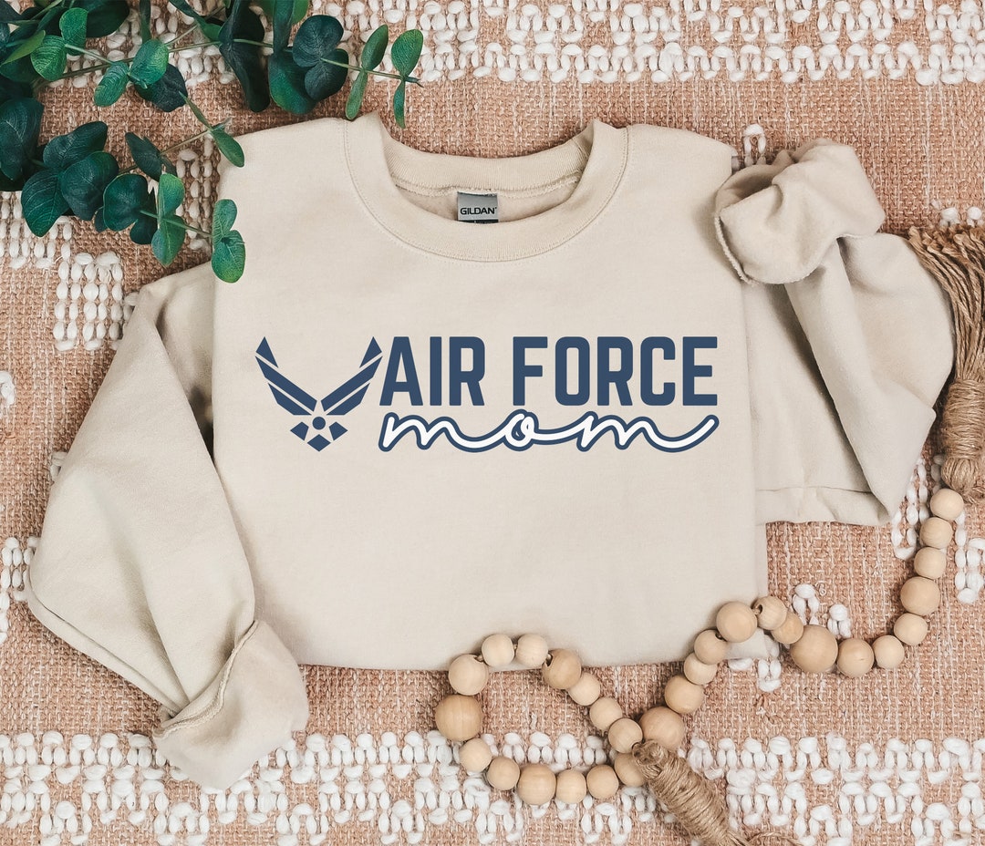 Proud Air Force Mom Sweatshirt, Airforce Mom Sweater, Air Force Mom ...