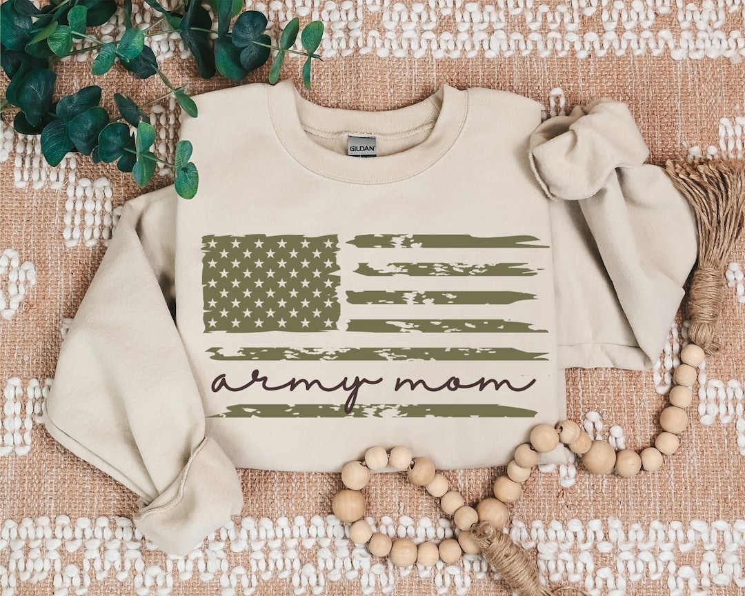 Proud Army Mom Sweatshirt, Military Mom Sweatshirt, Army Mom Shirt ...