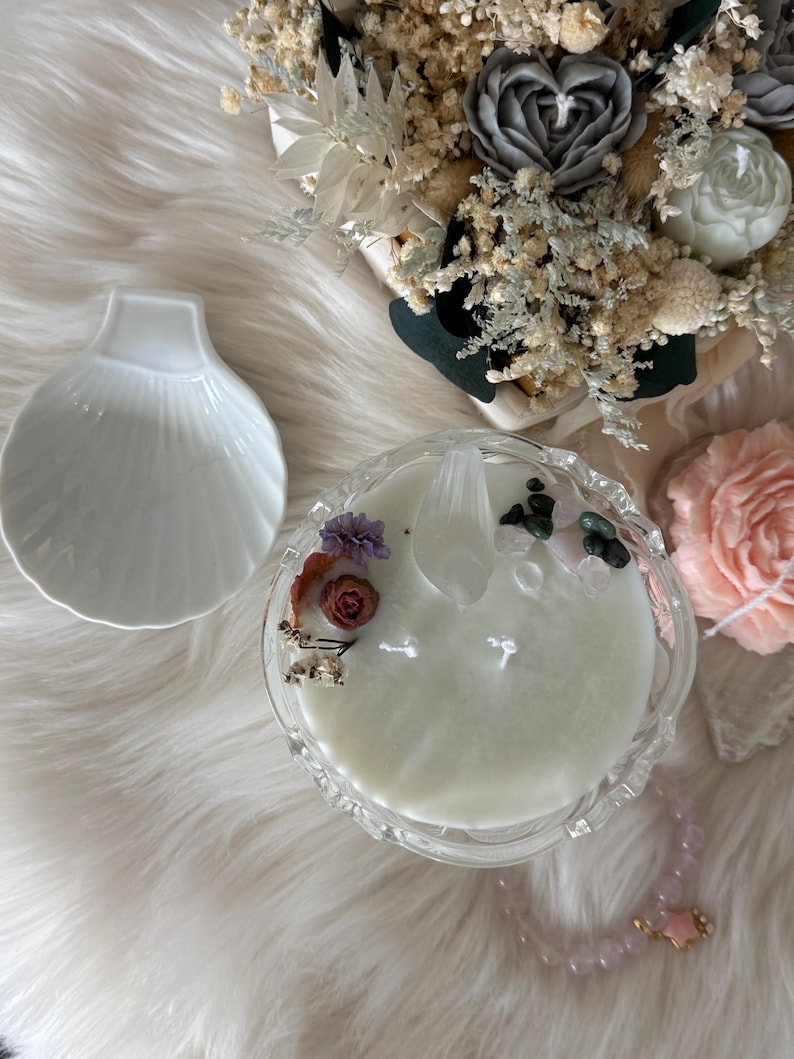 Tigela de cristal vintage Vista Alegre em formato de concha: Tigela de ...