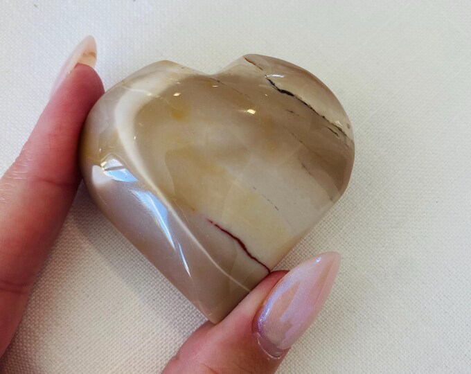 Mookaite Jasper Grounding Mother Earth Connection Balancing Stone Heart ...