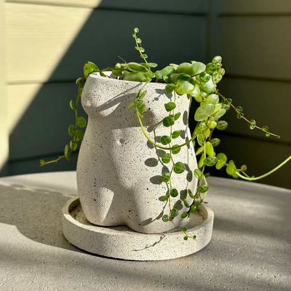 Female Body Planter - Etsy