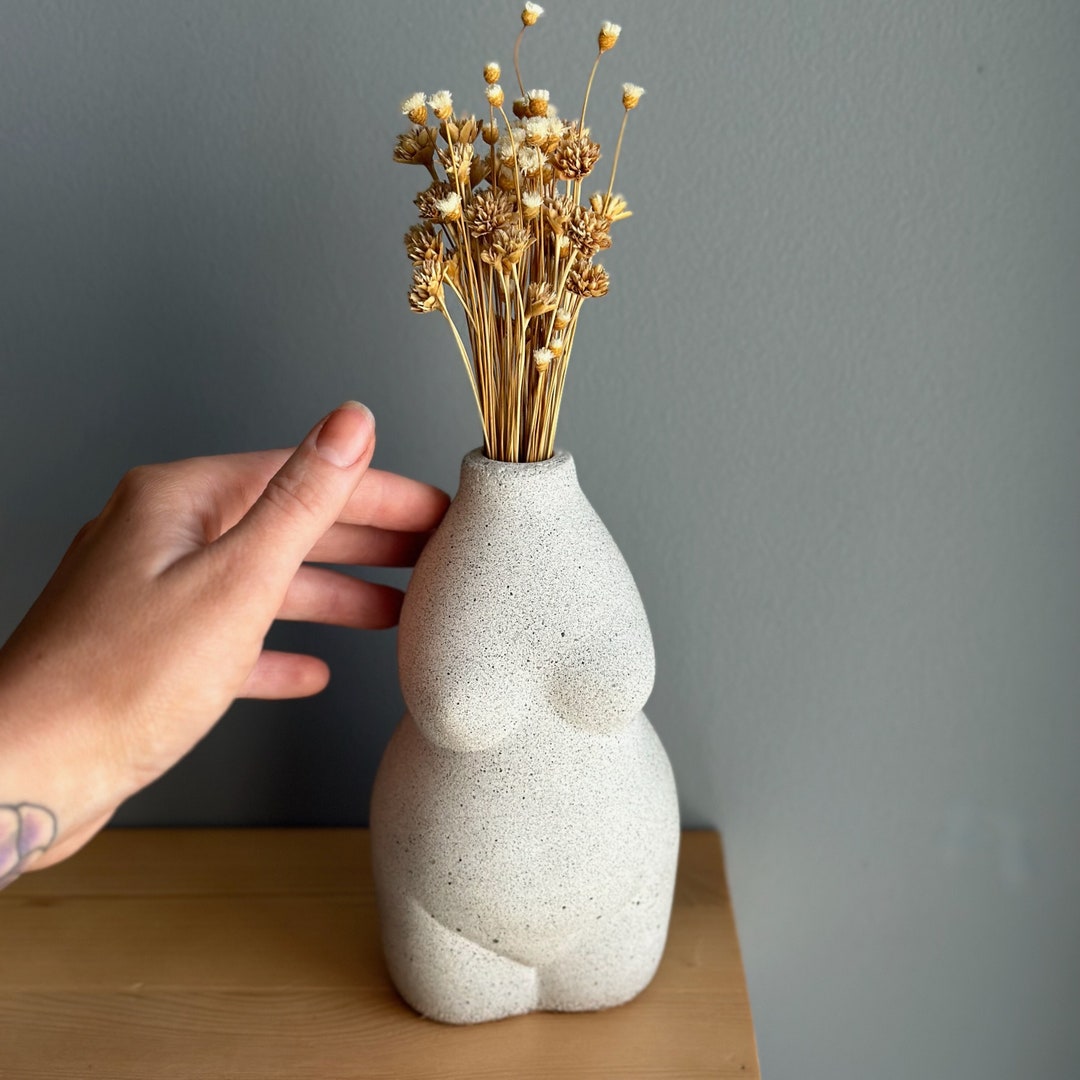 Olivia Body Vase Female Body Vase Minimalist Vase - Etsy