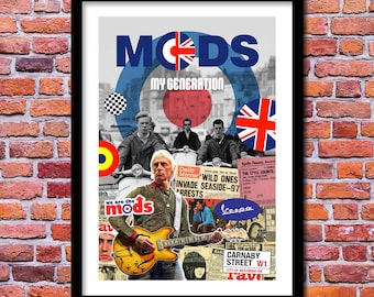 Mods Art | Etsy