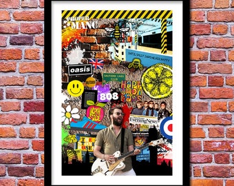 Manchester Collage - Etsy UK