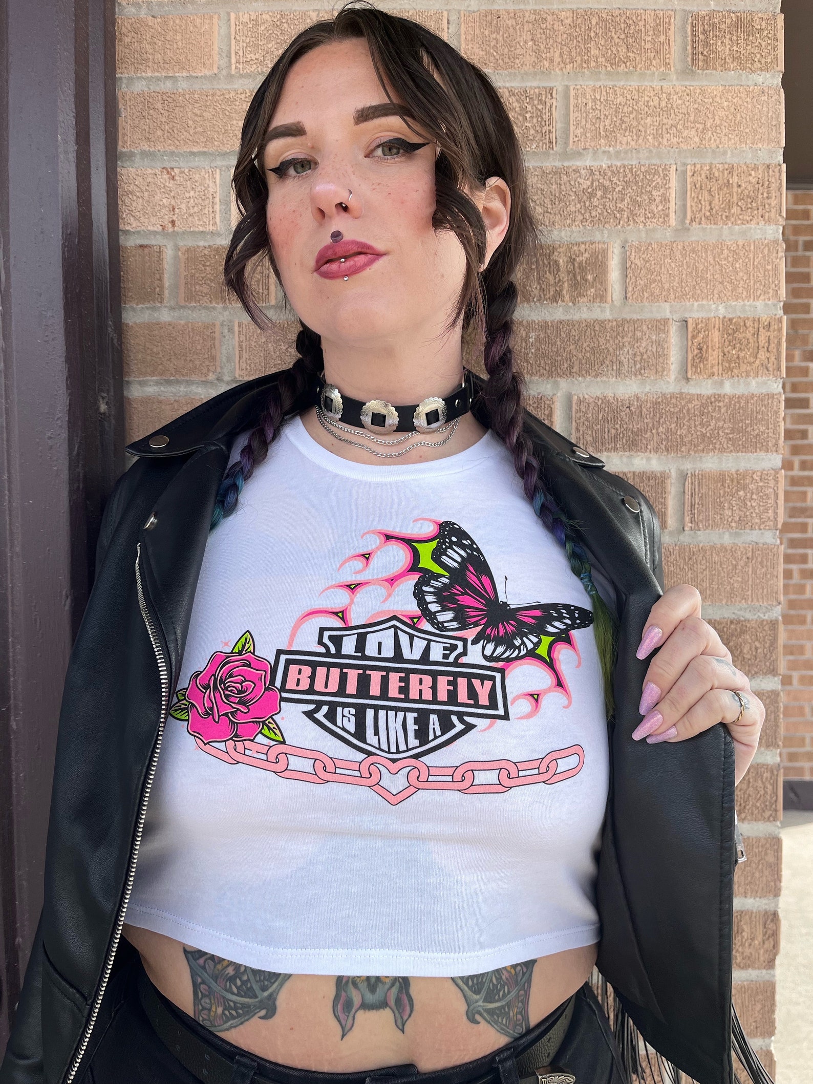 Love is Like a Butterfly Crop - Etsy