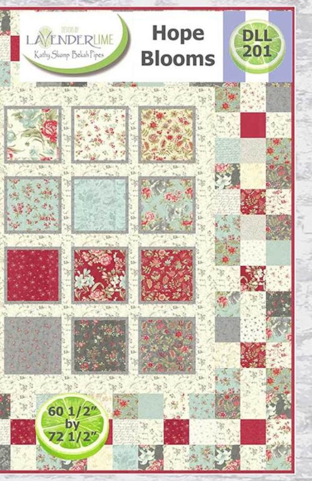 Hope Blooms Collections for a Cause Etchings Quilt Kit by Howard Marcus ...