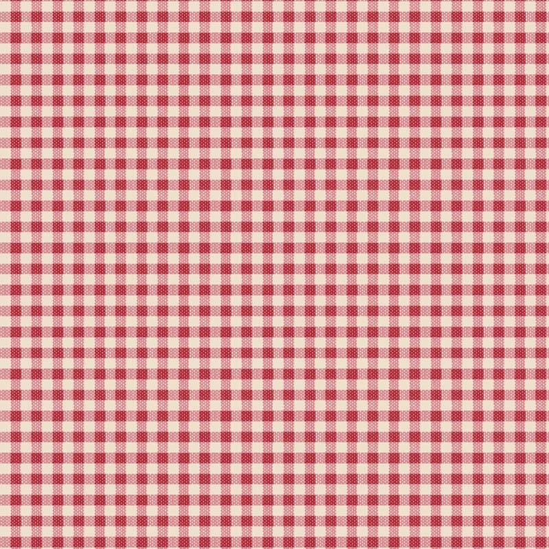 Red Gingham Fabric - Etsy