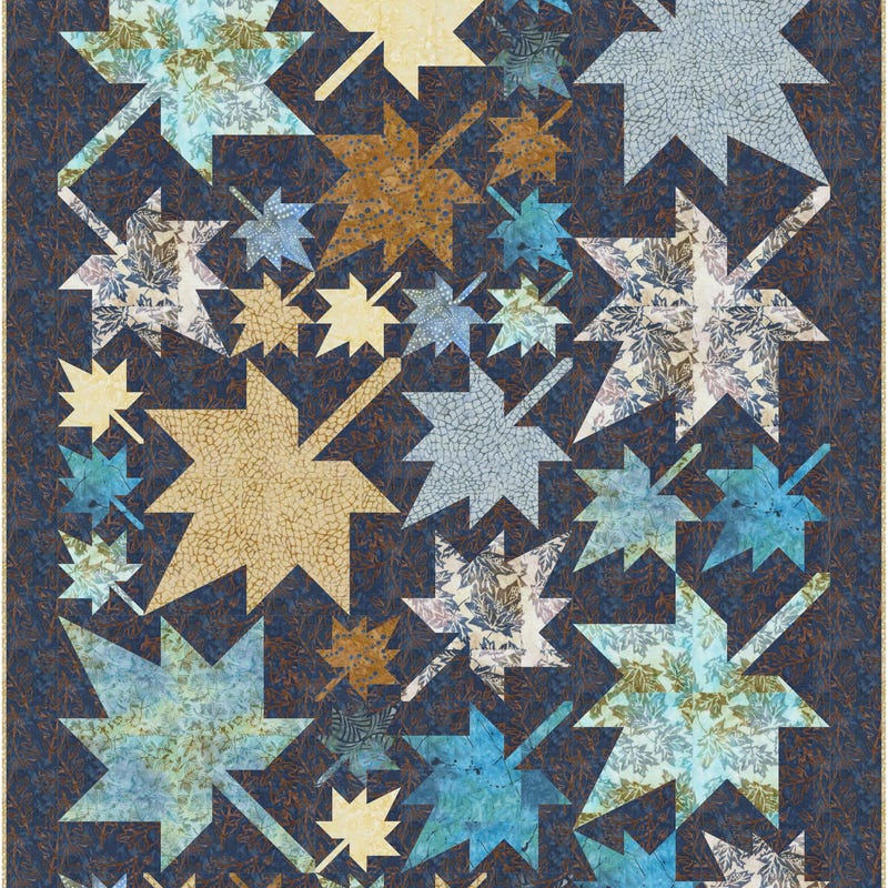 Autumn Leaves Quilt - Etsy