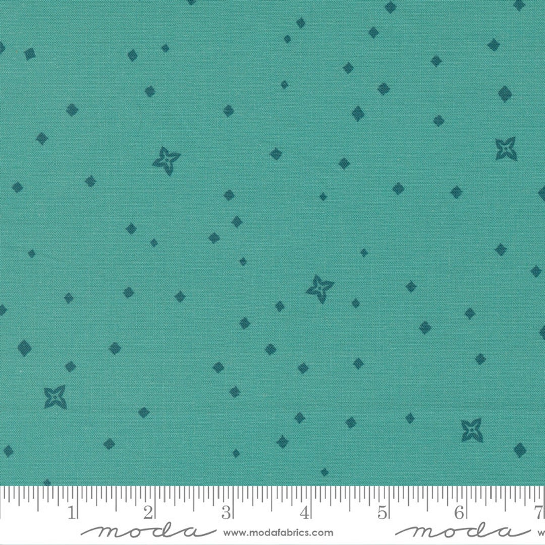 Cadence Twinkle Teal by Crystal Manning for Moda - Etsy