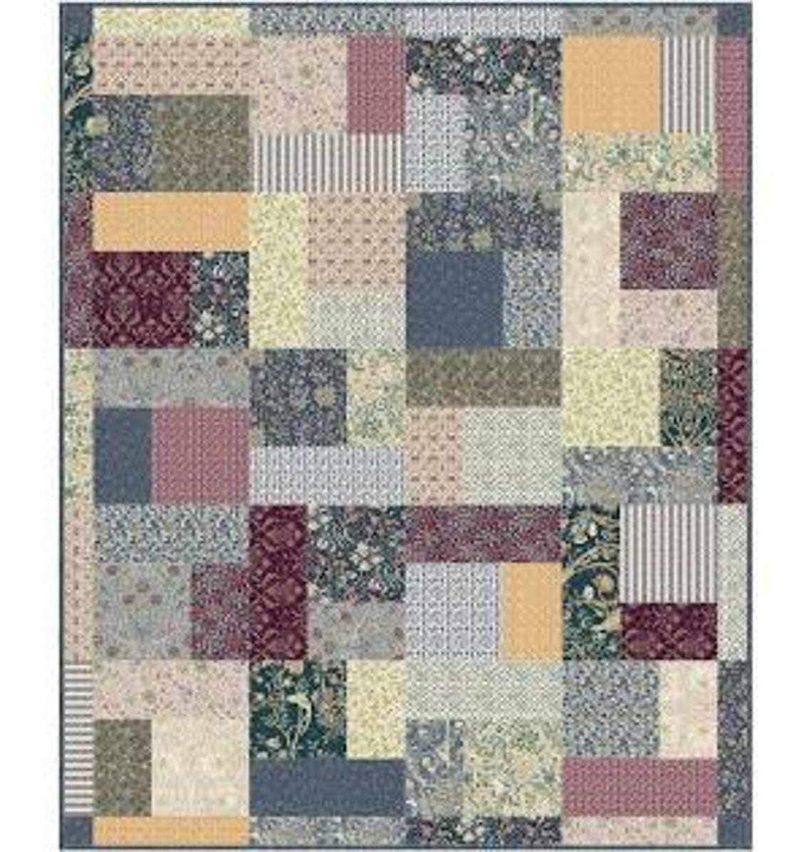 Turning Twenty Quilt Kit Using Red House Collection by the Original ...