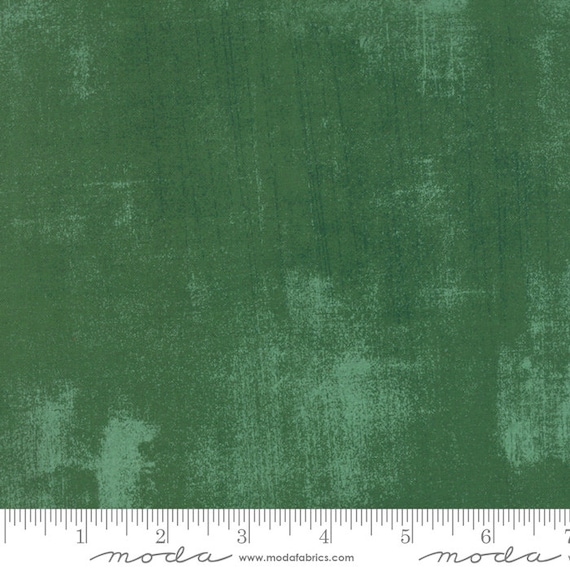 Grunge Basic Evergreen by Basicgrey for Moda - Etsy