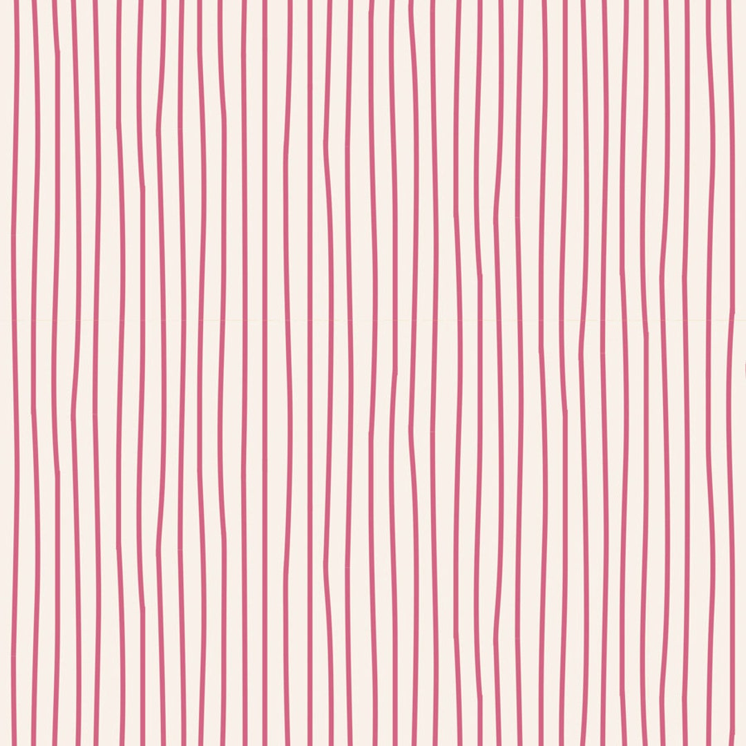 Tilda Basics Pen Stripe Pink by Tone Finnanger - Etsy