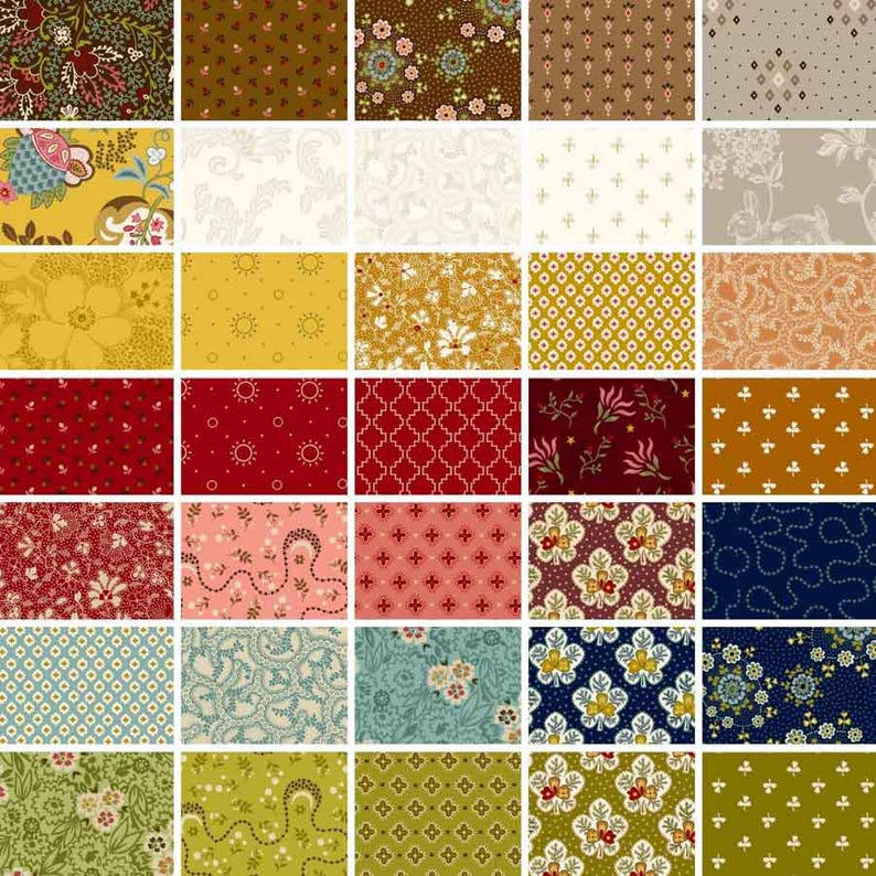 Warm Hearted Simple Whatnots 15 Sampler Quilt Kit by Kim Diehl 33" X 33 ...