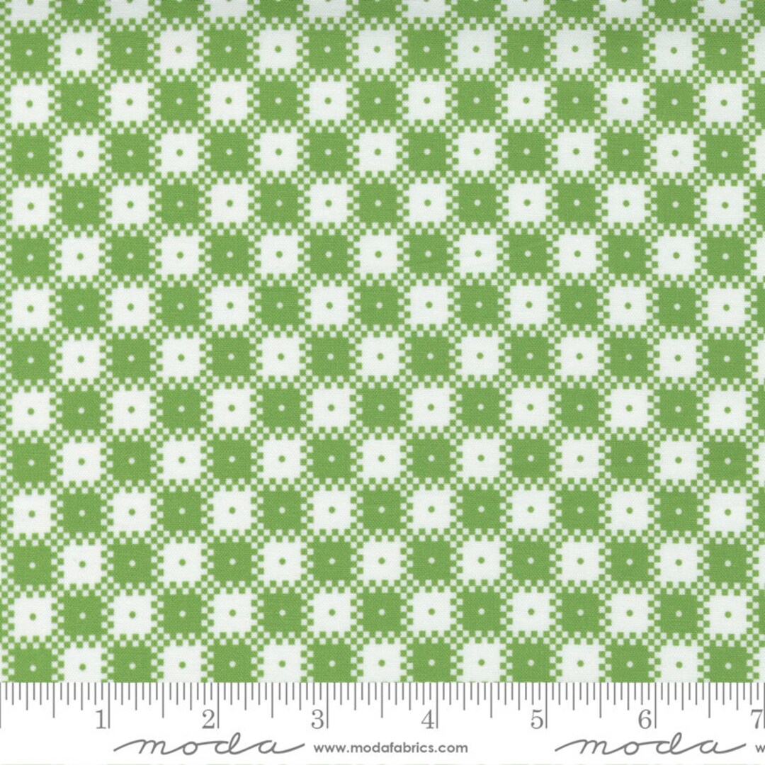 Story Time Big Check Green by American Jane for Moda 21797 15 - Etsy
