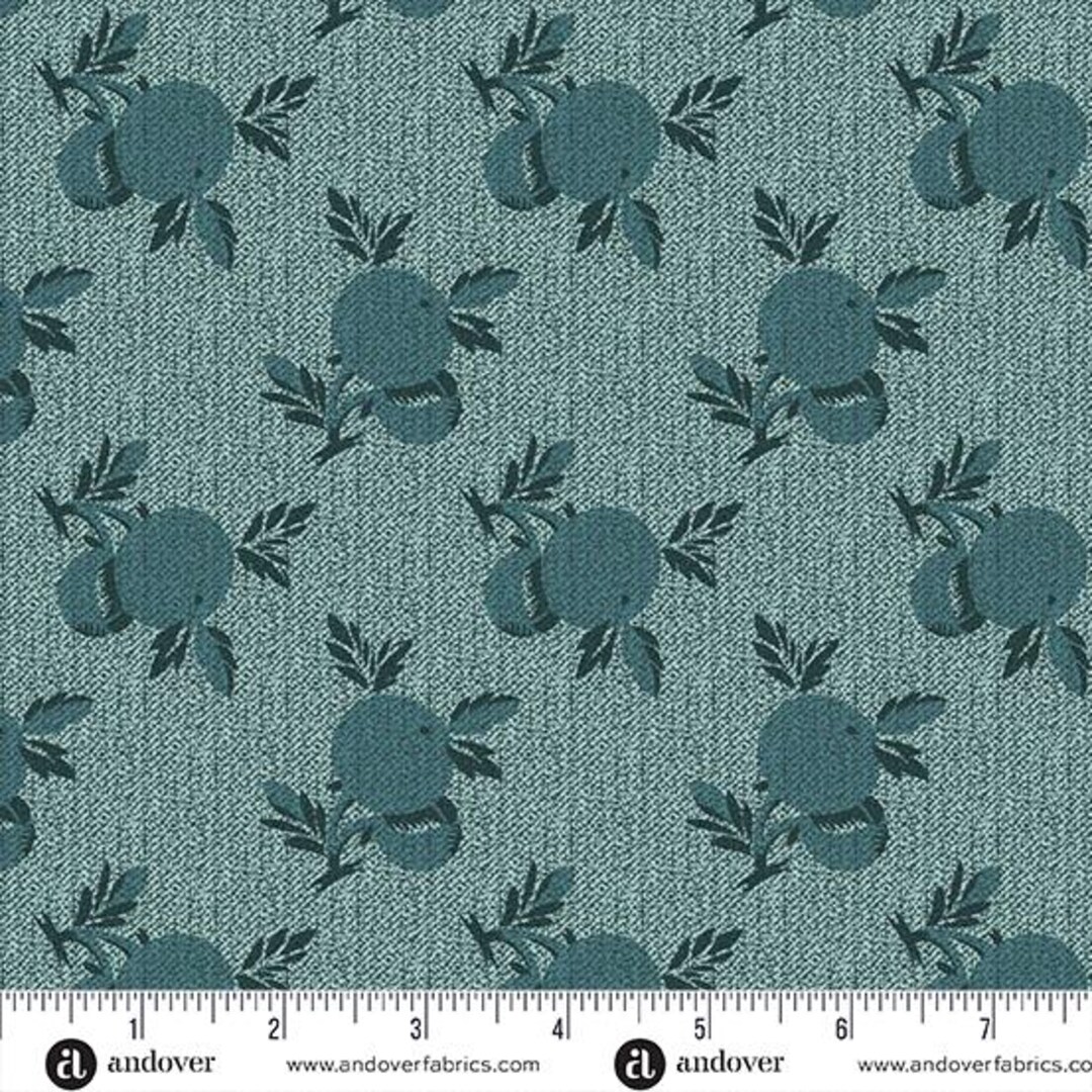 Dahlia Denim Crab Apple by Edyta Sitar of Laundry Basket Quilts and ...