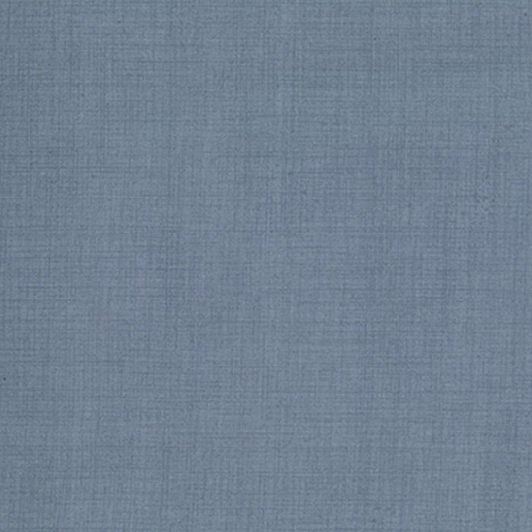 French General Solids Favorites Woad Blue Linen Texture Basic by French ...