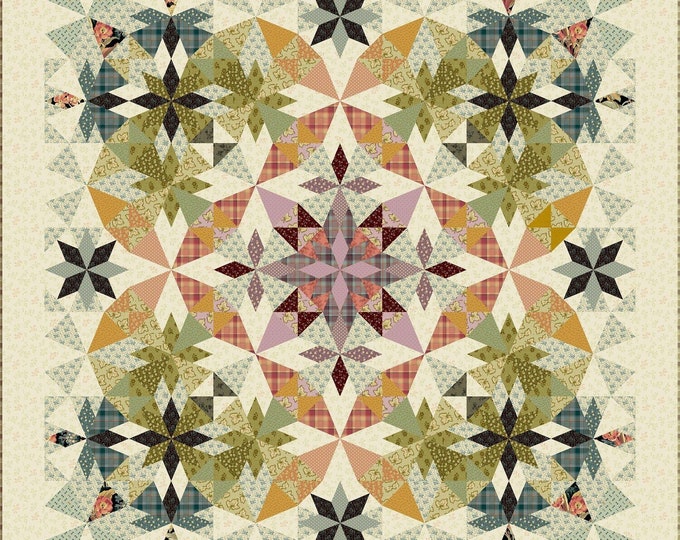 Alaska Magic Quilt Kit 71 1/2" X 71 1/2" Using Practical Magic by ...