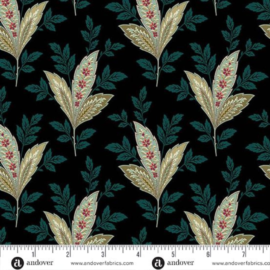 Dahlia Dusk Iris by Edyta Sitar of Laundry Basket Quilts and Andover Fabrics A-1376-K - Etsy